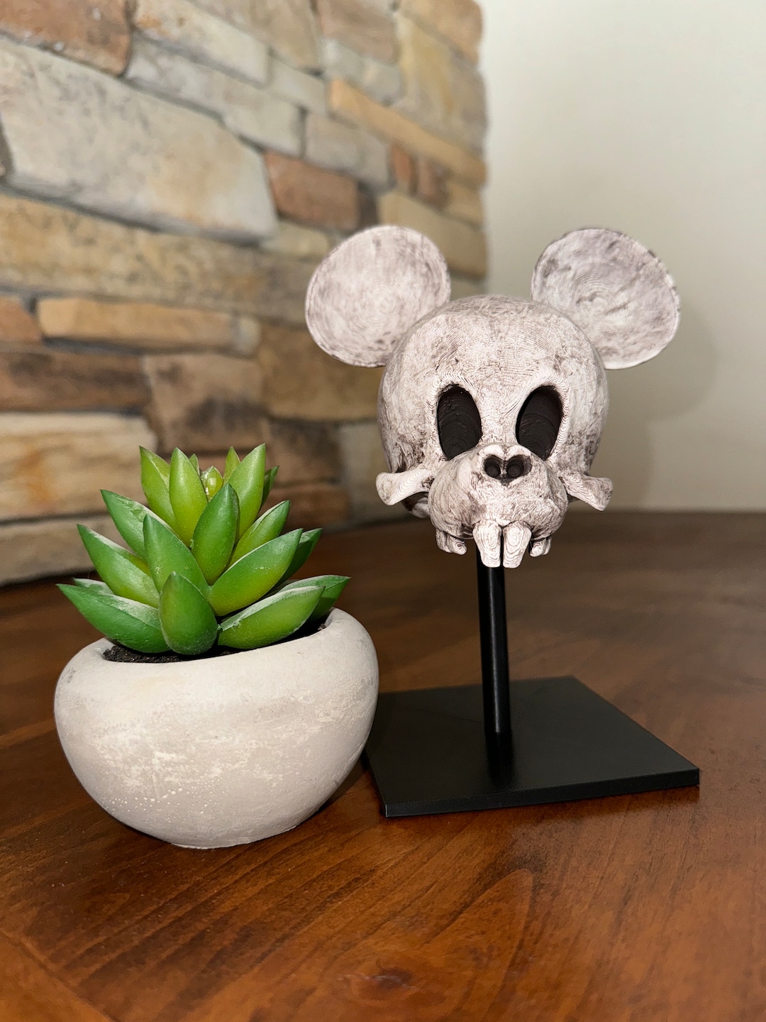 Disney Mickey Mouse Designer Skull! - Etsy