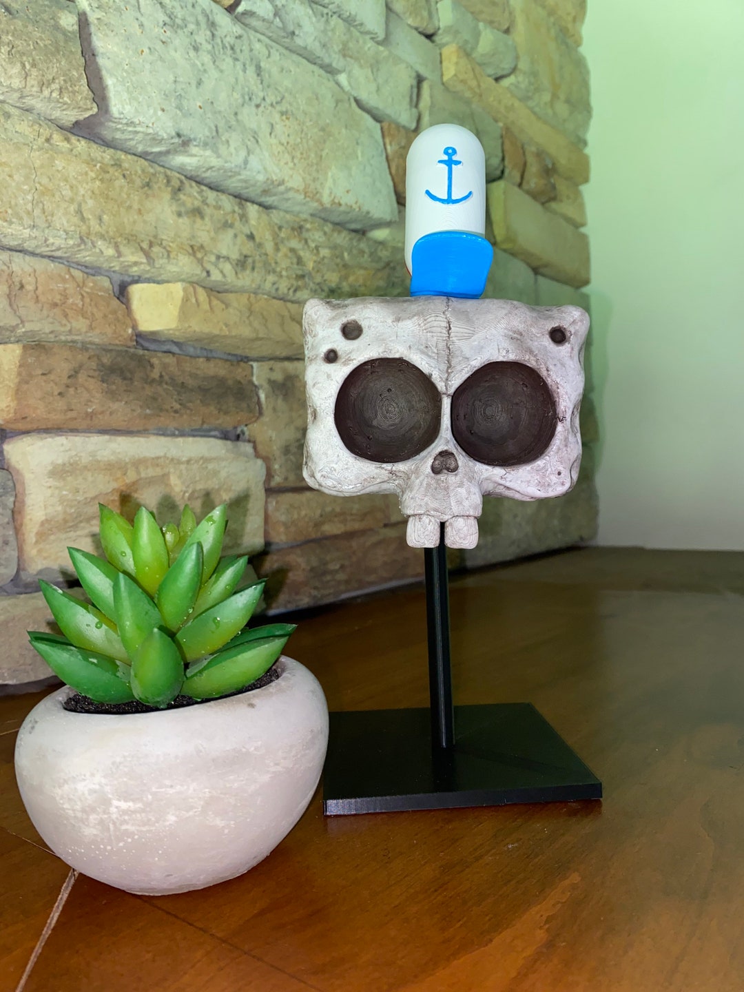 Spongebob Squarepants Designer Skull! - Etsy