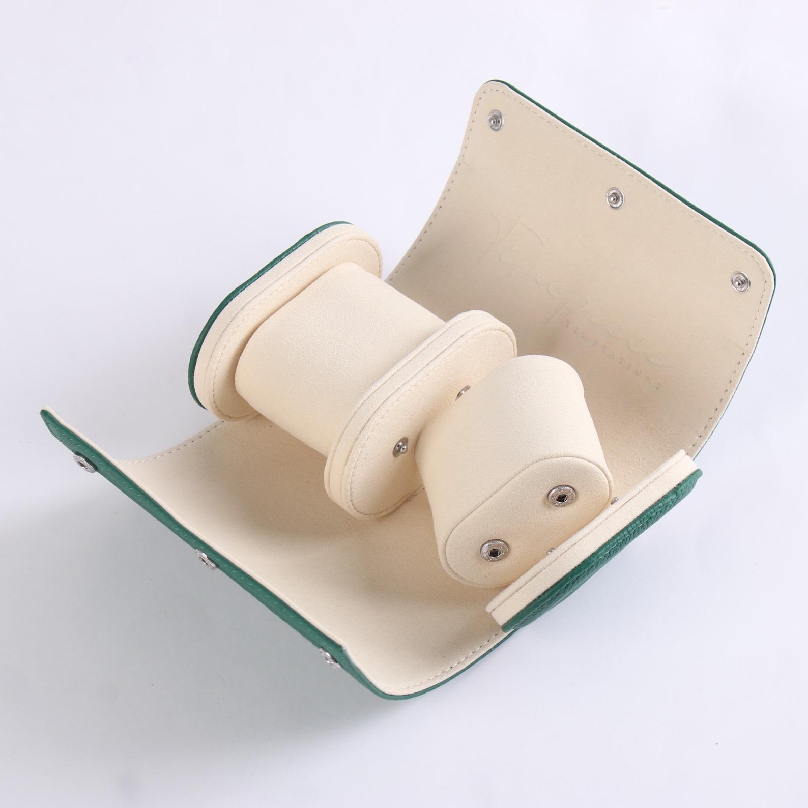 Handmade Genuine Leather Watch Roll: Travel Storage for 2 Watches - Etsy