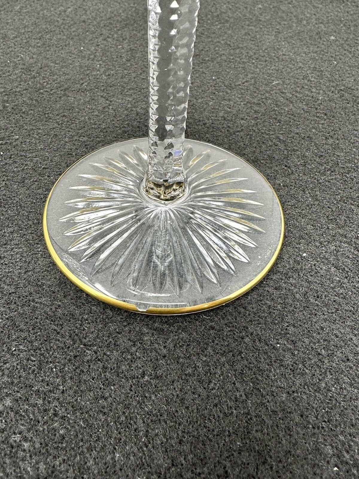 4 St Louis Apollo Gold Crystal Wine Goblet Burgundy Glass Gold - Etsy