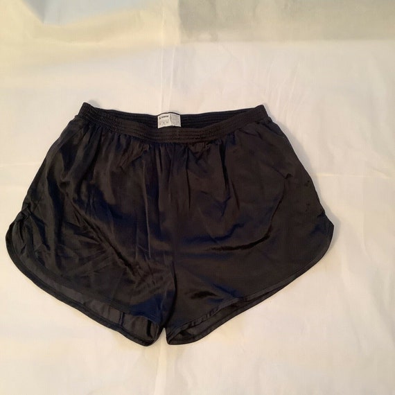Black Nylon Ranger Silkies Running Track Shorts by Soffe - Etsy