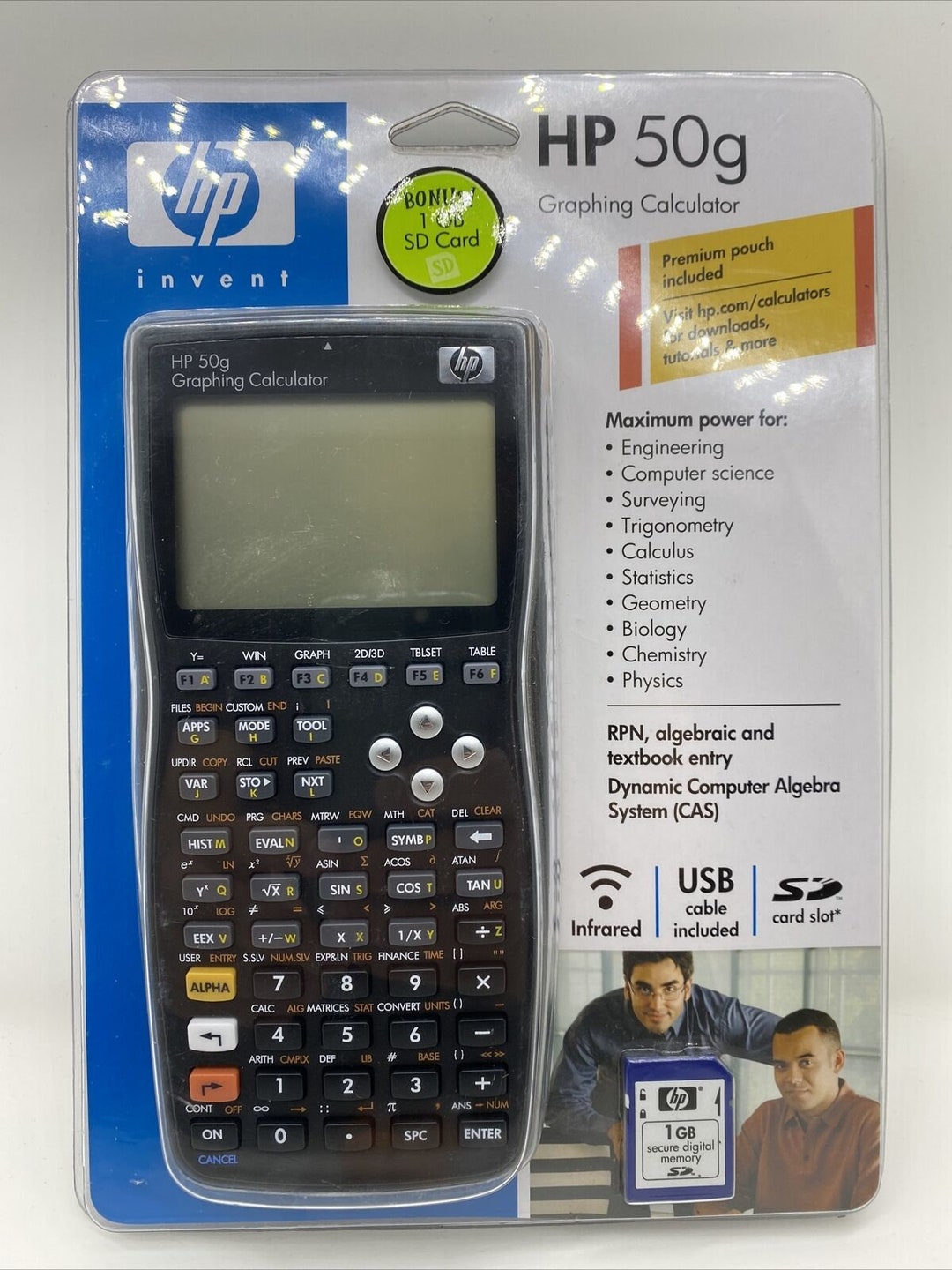 NIB Hewlett Packard HP 50g Graphing Calculator Engineering Unopened ...