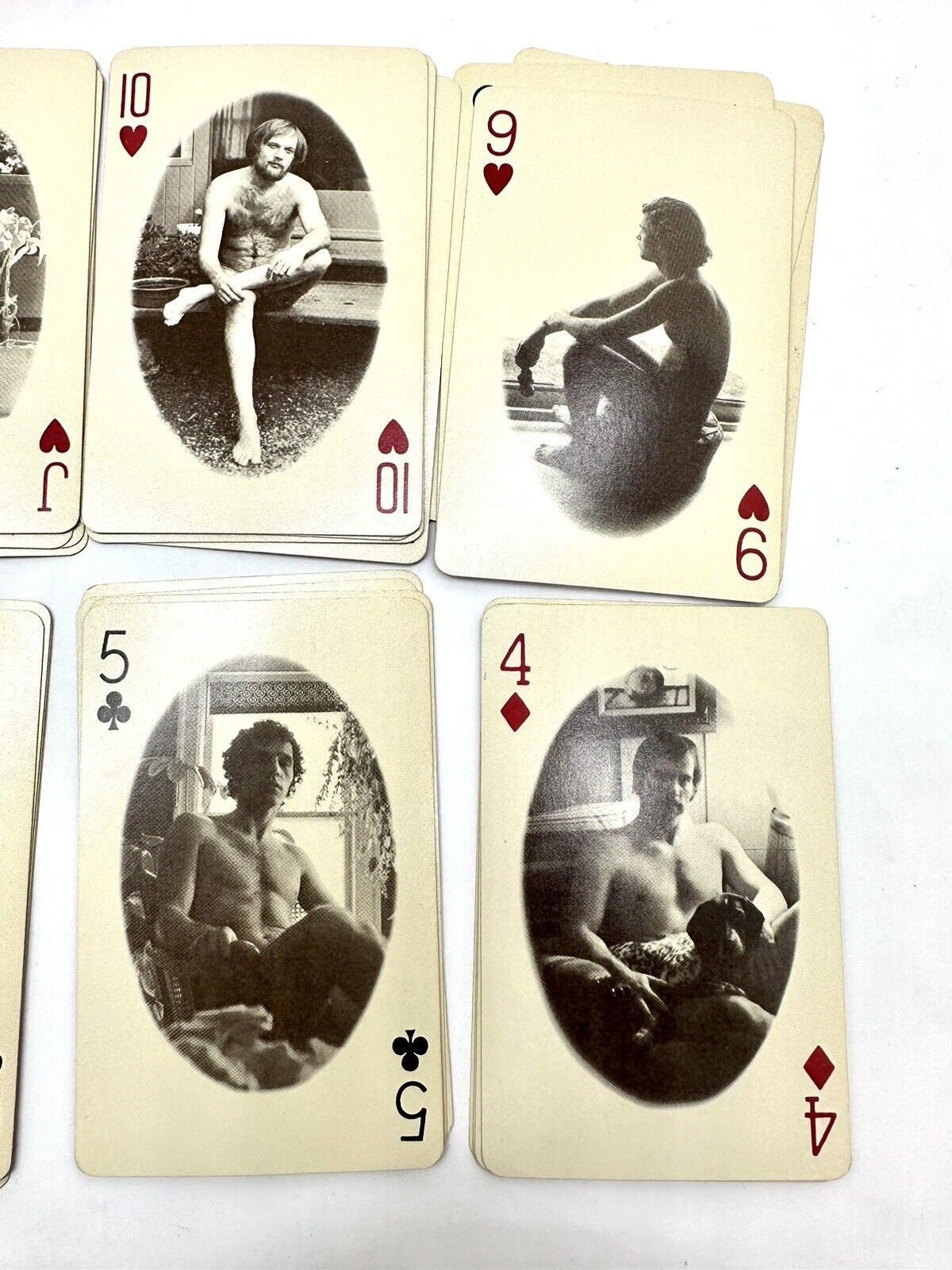 Vintage 1972 Risqué MALE Playing Cards Bridge Double Deck - Etsy