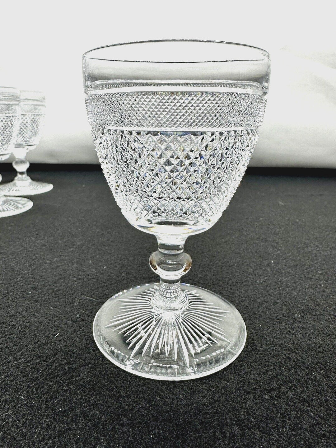 1 Steuben Crystal Claret Wine Glass 6268 Queen Anne Pattern - Etsy