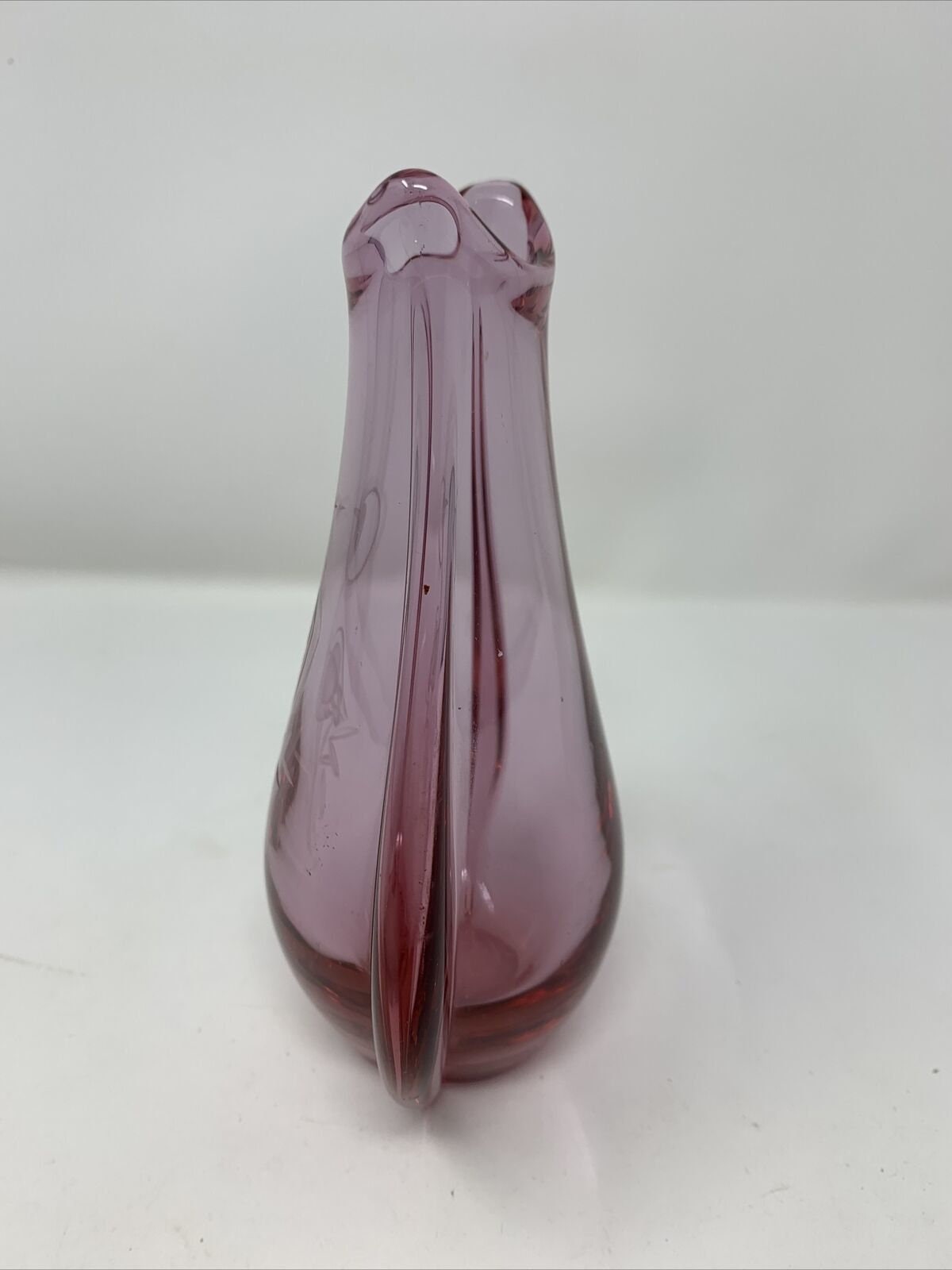 Zelezny Brod Sklo Vase Bohemia Glass Czechoslovakia Ruby Miloslav ...