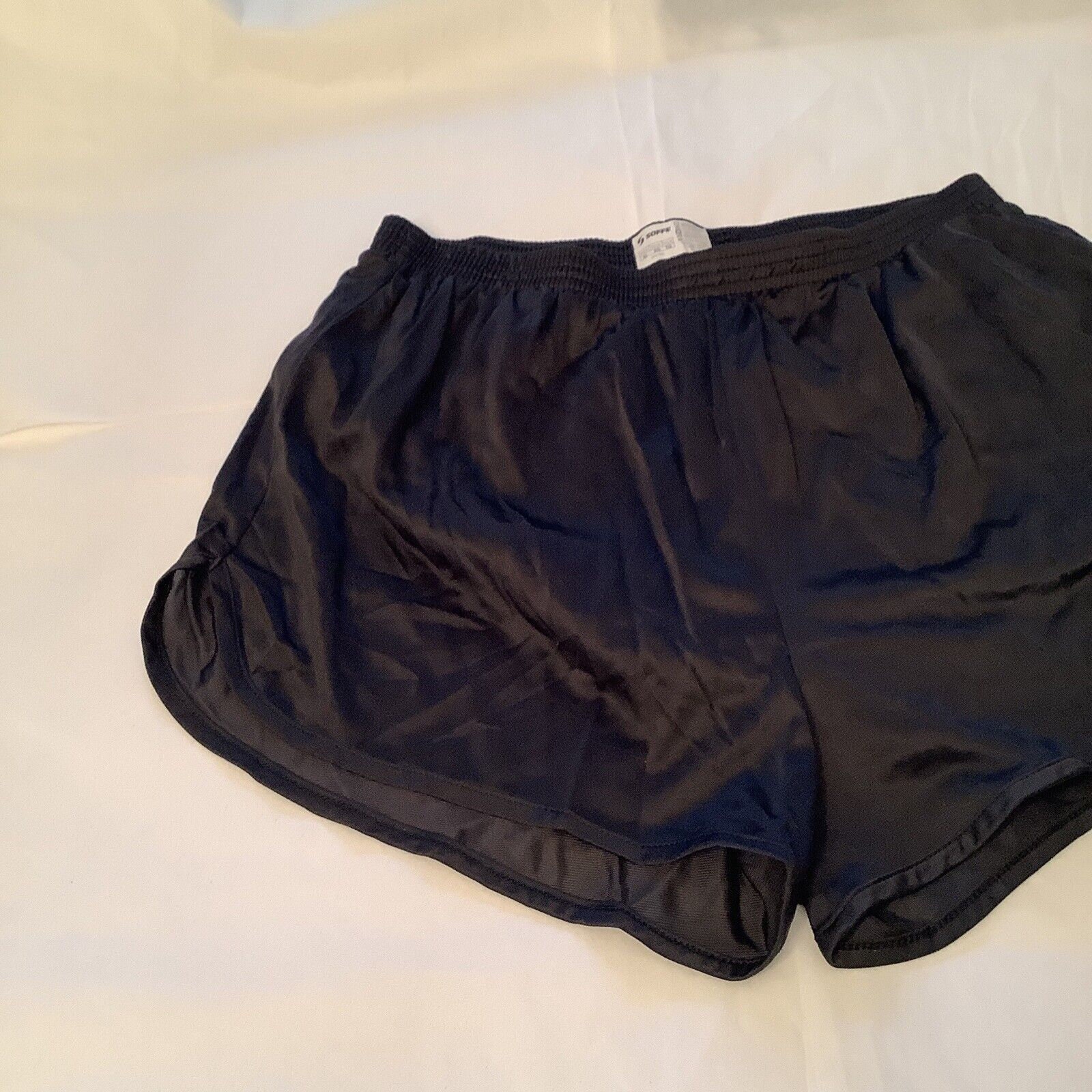 Black Nylon Ranger Silkies Running Track Shorts by Soffe Men's XL - Etsy