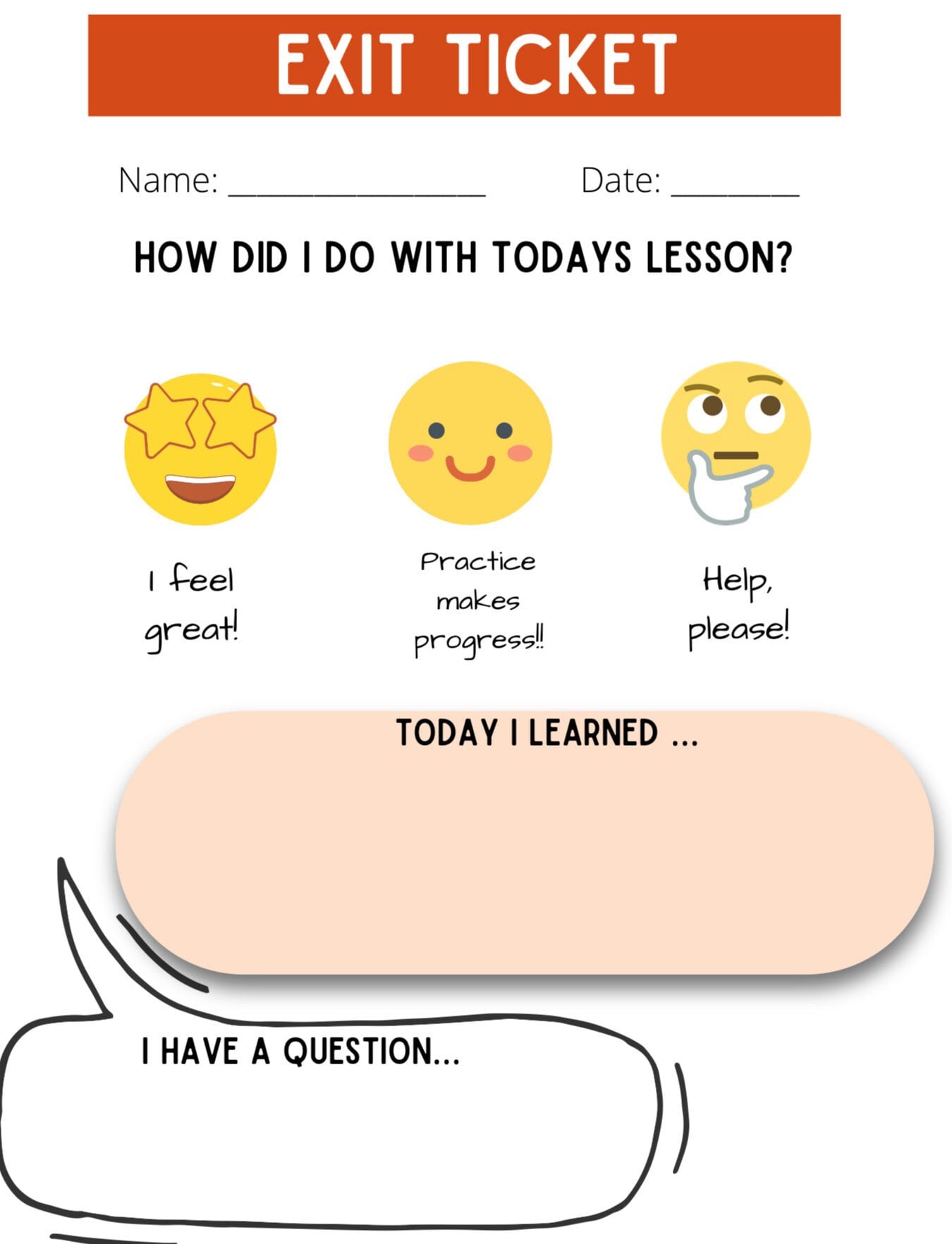 Teacher | Educator Exit Ticket Bundle | Printables - Etsy