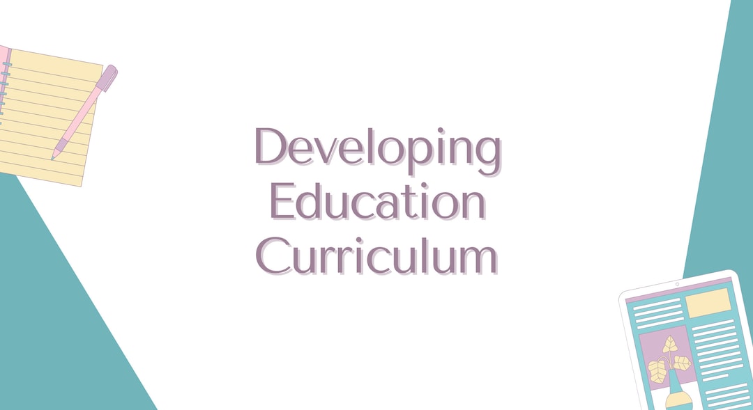 Educator Learning Curriculum Development PDF Digital File Print ...