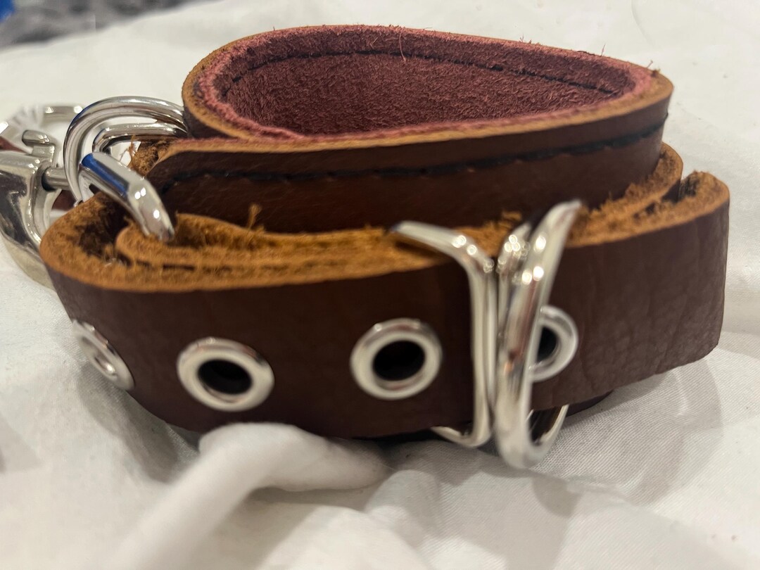Custom Brown Wrist Restraints - Etsy