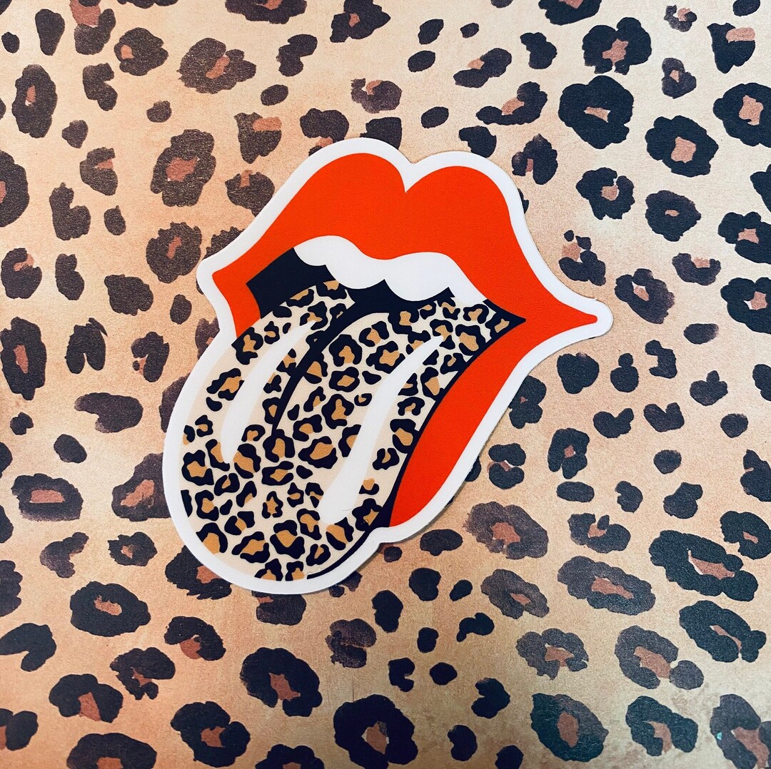 Waterproof Cheetah Print Sticker - Etsy