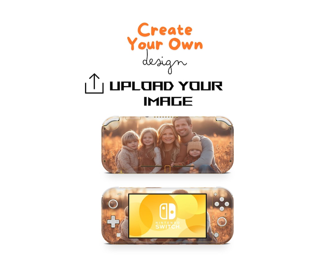 Customize Your Nintendo Switch Lite Skin, Create Your Own Design ...