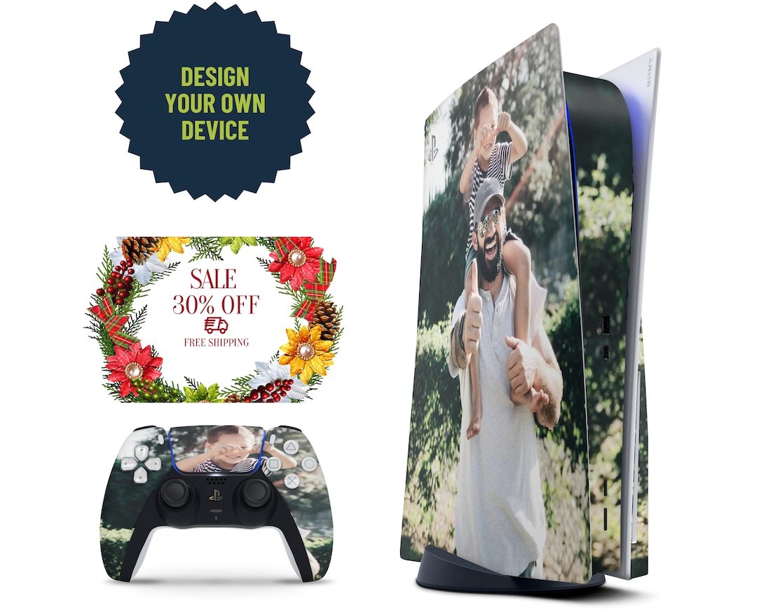 Customize Your PS5 Console - Create Your PS5 Design - Custom PS5 Skin ...