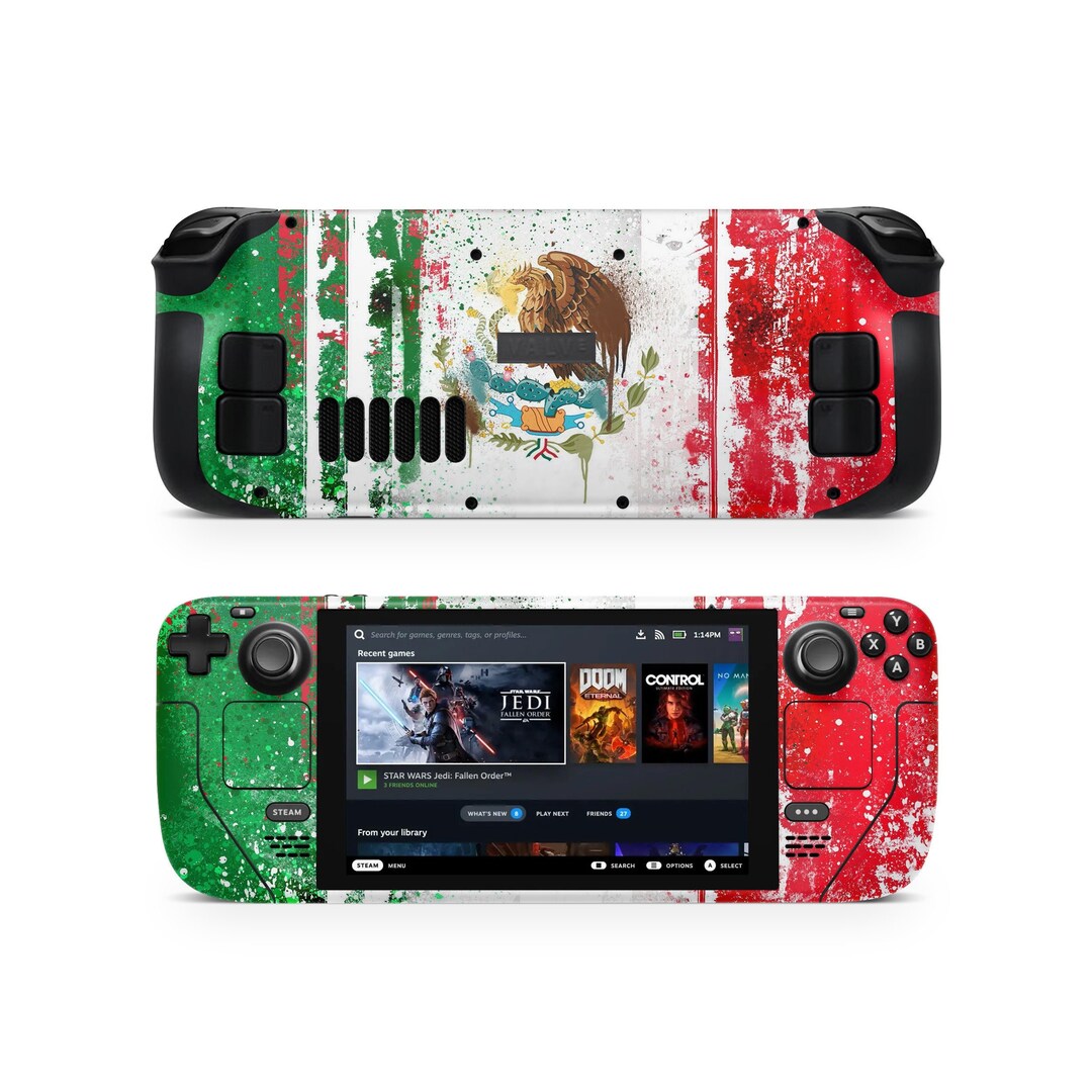 Mexican Flag Steam Deck Skin: Protective Console Decal Wrap - Etsy
