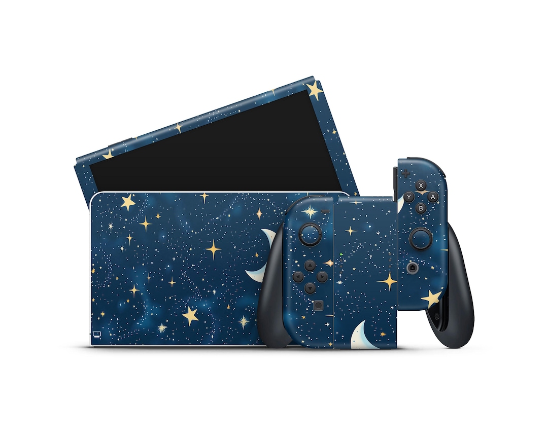 Starry Nintendo Switch Skin: Seamless Protective Decal - Etsy