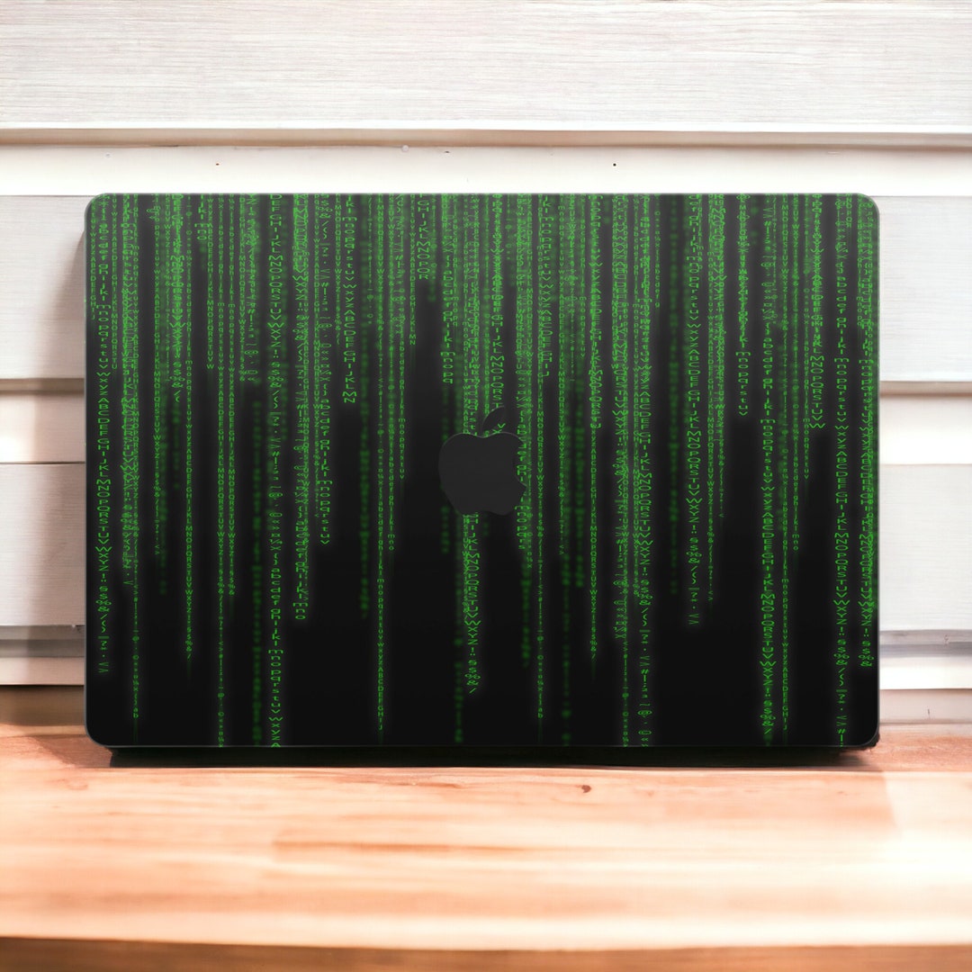 Matrix Style MacBook Pro Skin – Full Cover Vinyl Wrap - Etsy