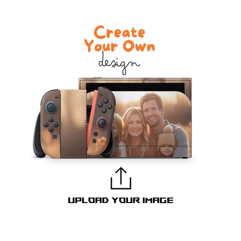 Custom Nintendo Switch 2 Skin – Personalized Vinyl Console Decal - Etsy