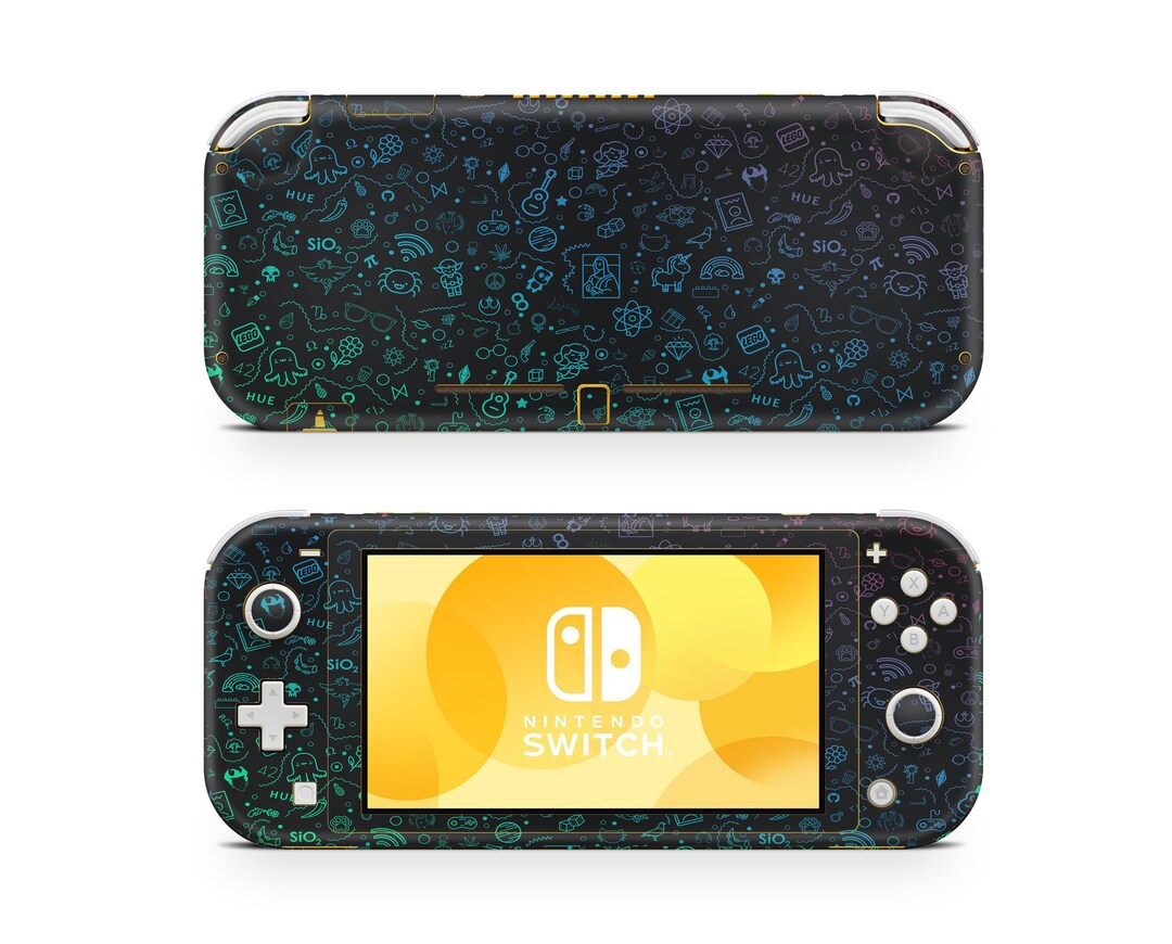Gradient Nintendo Switch Lite Skin, Nintendo Switch Lite Console Joycon ...