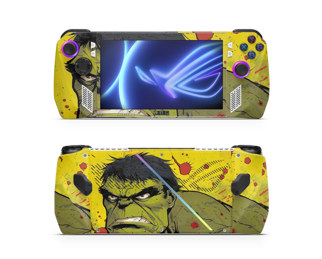 Comic Line Art Asus Rog Ally Skin, Protective Rog Ally Console Case ...