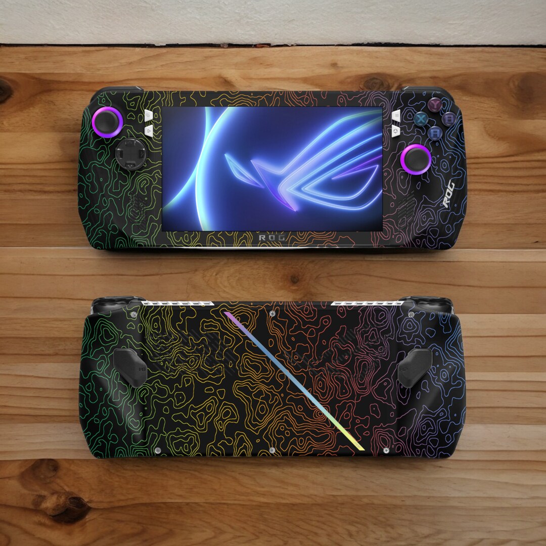 Abstract Asus Rog Ally Skin, Protective Rog Ally Console Case , Custom ...