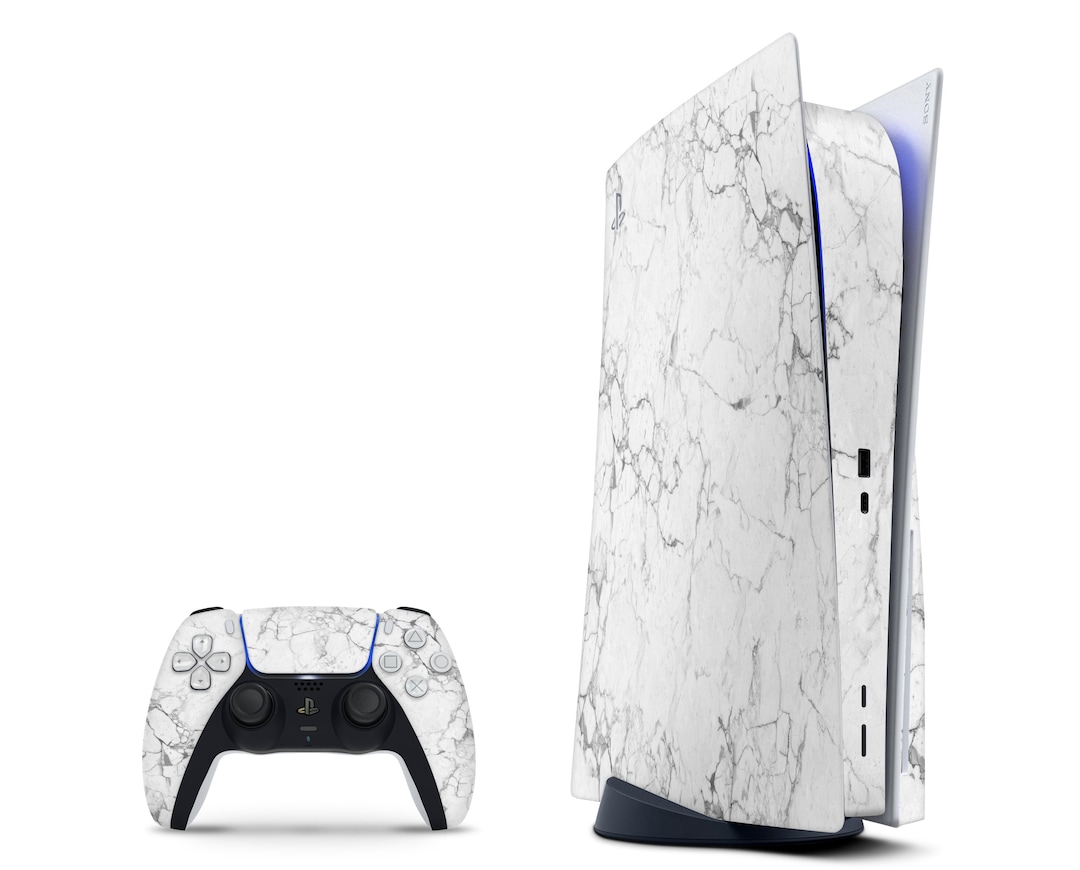 Marble PS5 Skin, Marble Controller . Console Playstation 5 Wrap, Custom ...
