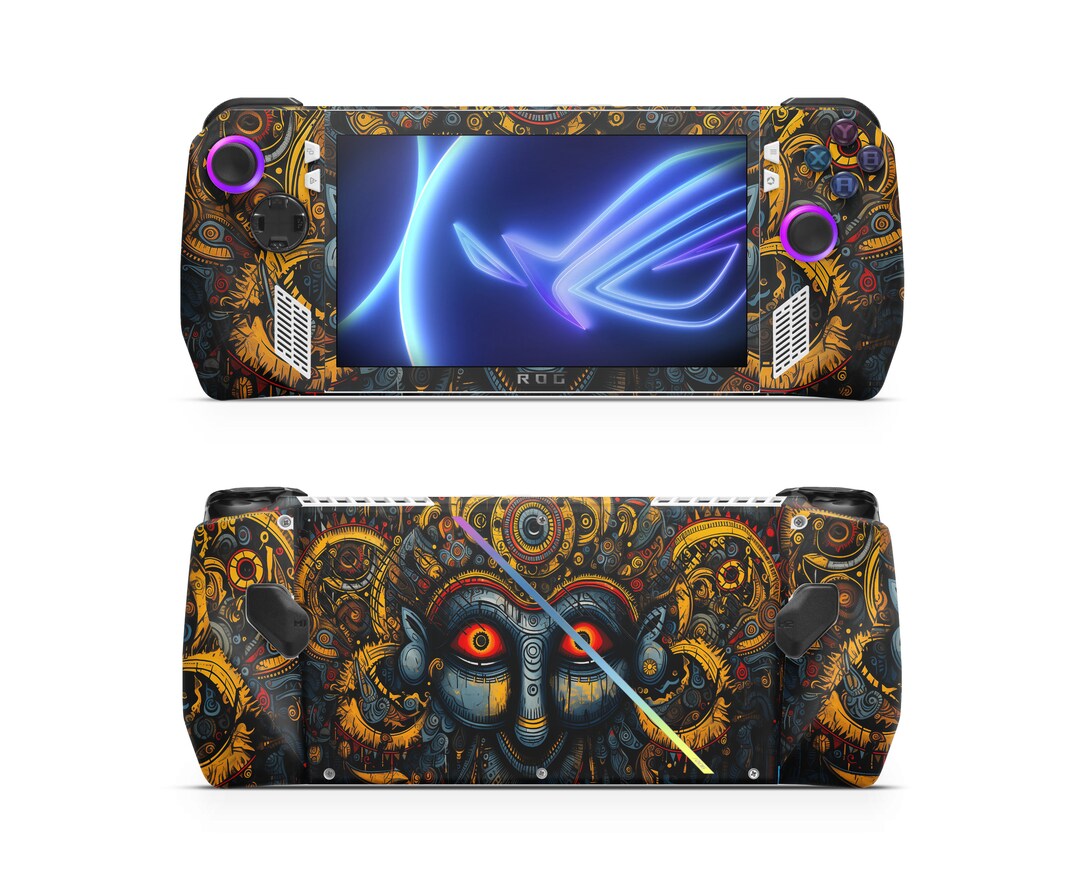 Madhubani Ganesha Asus Rog Ally Skin, Protective Rog Ally Console Case ...