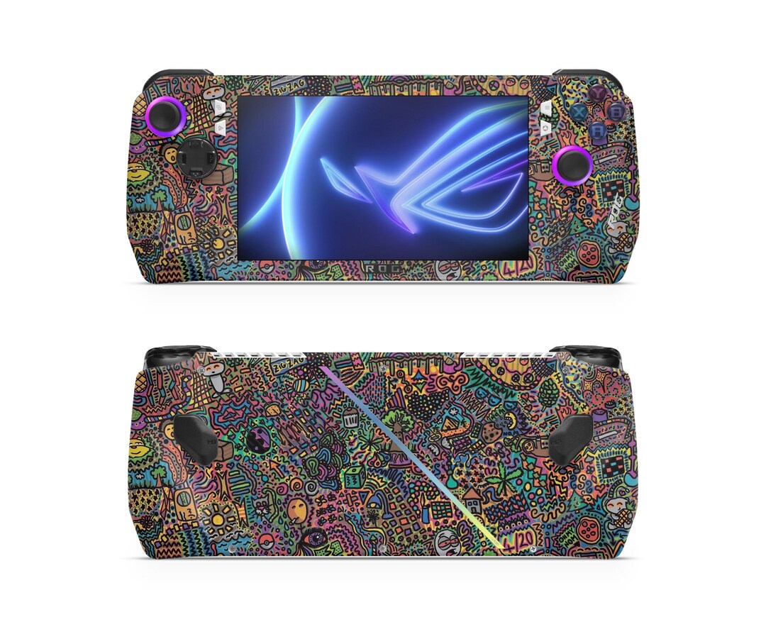 Colorful Cute Asus ROG Ally Skin, Protective ROG Ally Console Skin ...