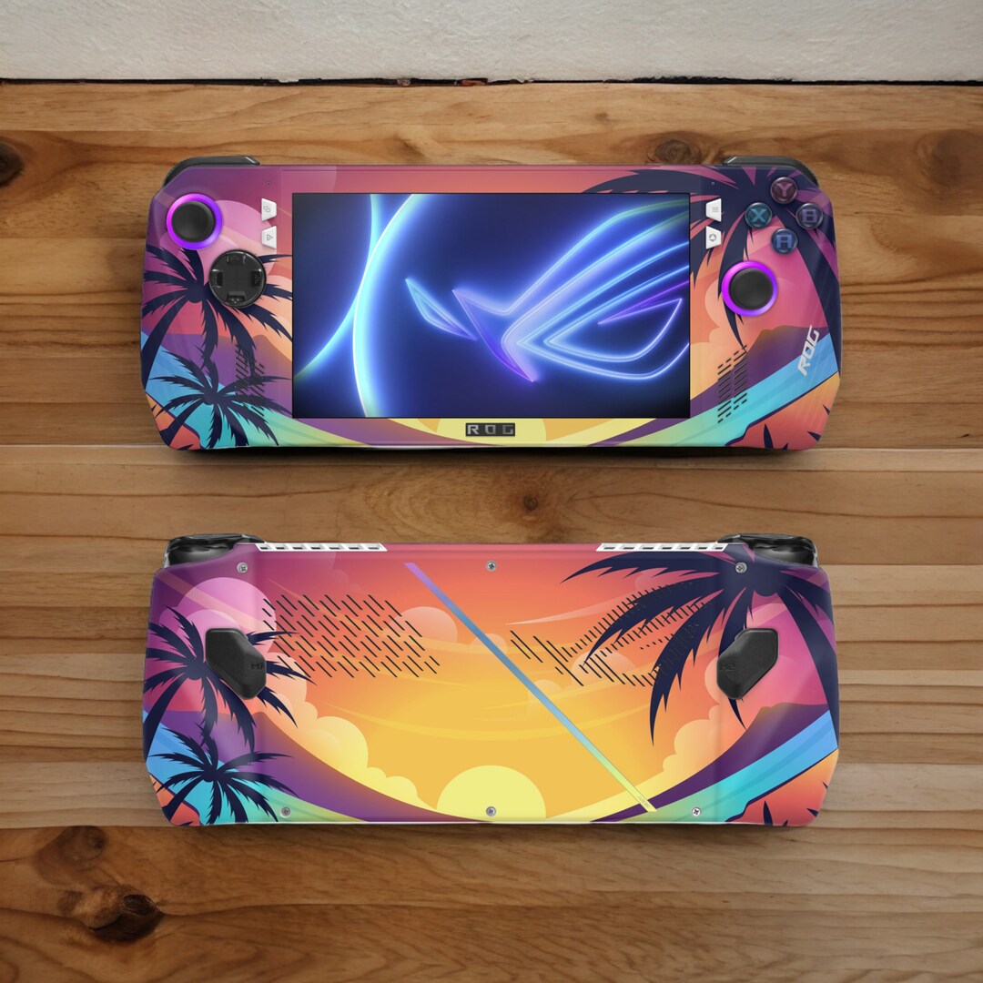 Summer Vibes Asus ROG Ally Skin, Custom Vinyl Sticker Wrap, Protective ...