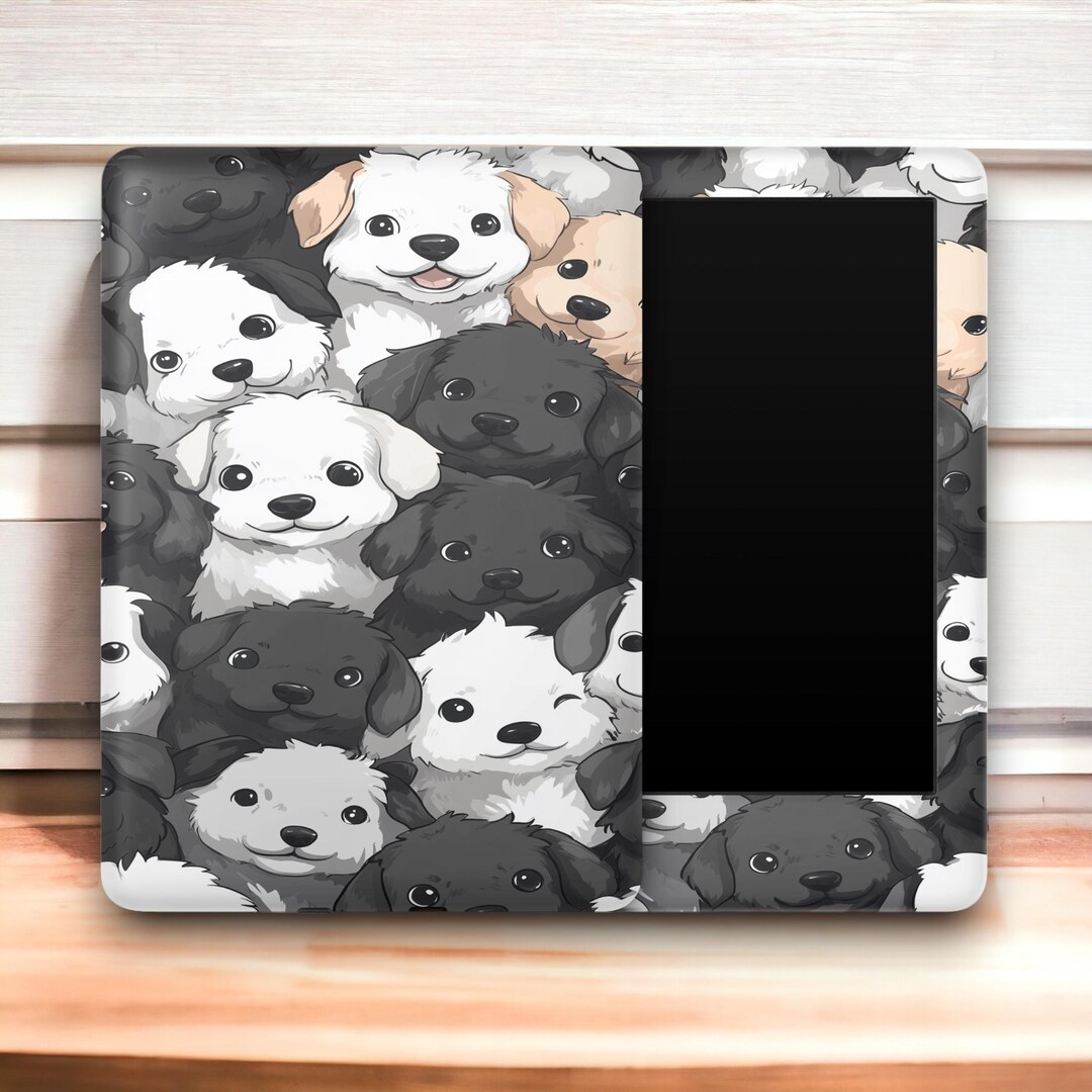 Cute Dogs Amazon Kindle Skin | Cute Animals Kindle Skin Vinyl Wrap ...