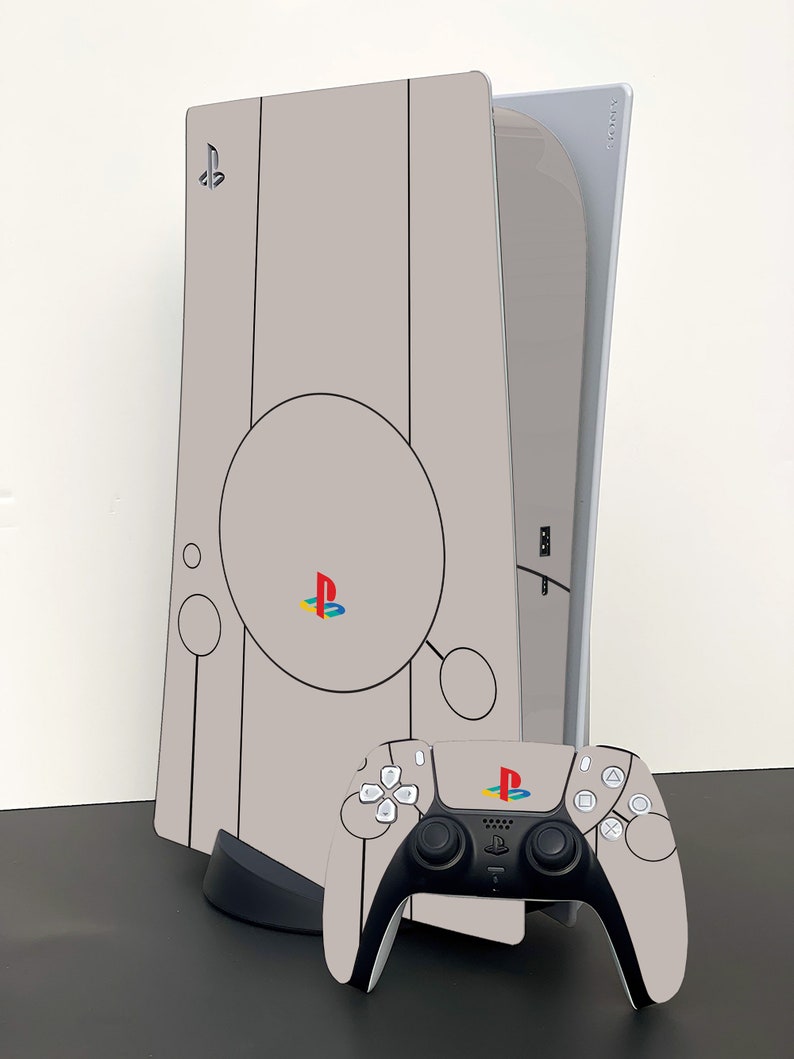 Custom Made PS5 Skincustom Controller & Playstation One Skin - Etsy