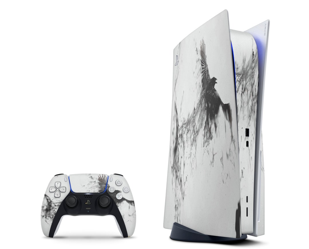 Raven PS5 Skin Raven Skin Decal for PS5 Playstation 5 Console and ...
