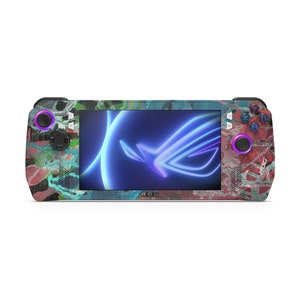Colorful Abstract Print Rog Ally Skin, Custom Asus Rog Ally Skin, Rog ...