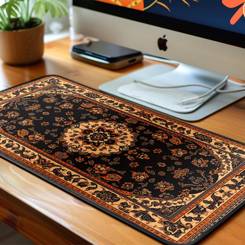 Large Mouse Pad Persian Rug - Etsy