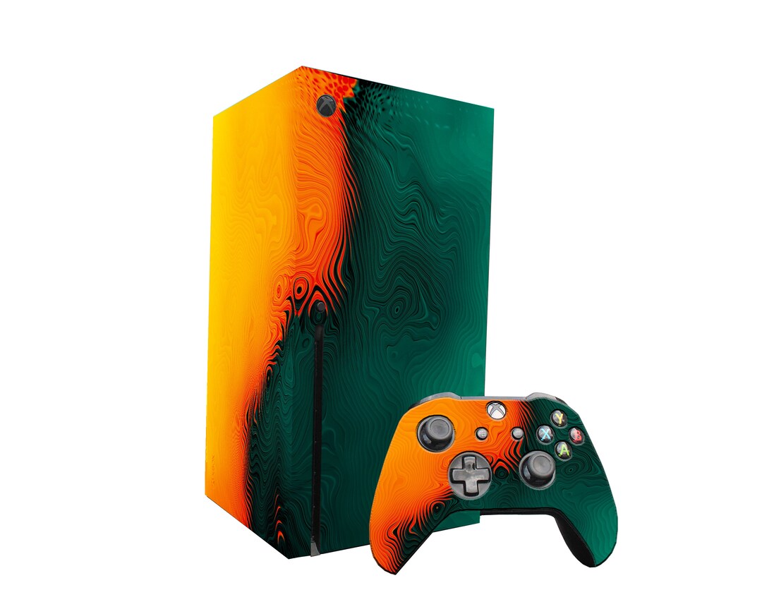 Custom Abstract Xbox Series X Skin,xbox Series X Console & Controller ...