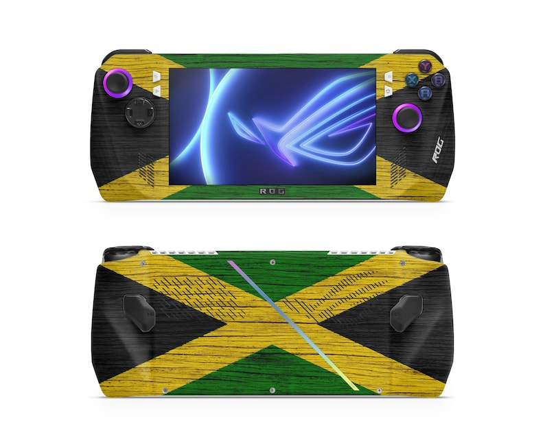 Jamaican Flag Asus ROG Ally Skin, Protective ROG Ally Console Skin ...