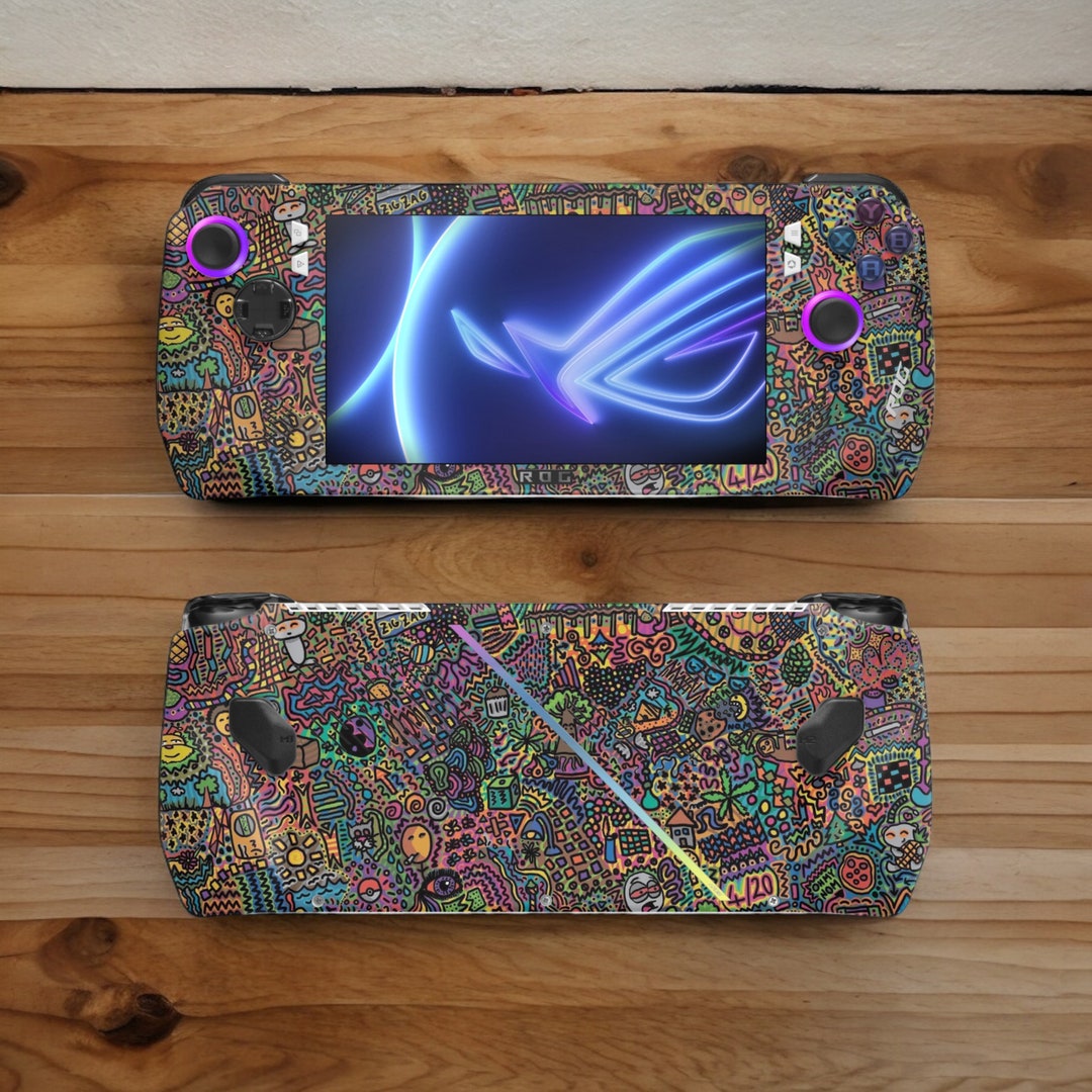 Colorful Cute Asus ROG Ally Skin, Protective ROG Ally Console Skin ...