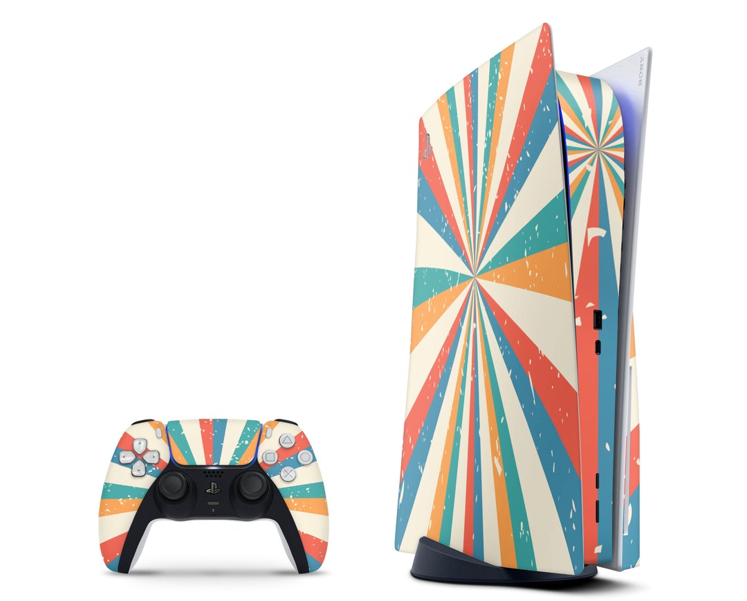 Vector Wave PS5 Skin - Vector Wave Skin Decal for PS5 Playstation 5 ...