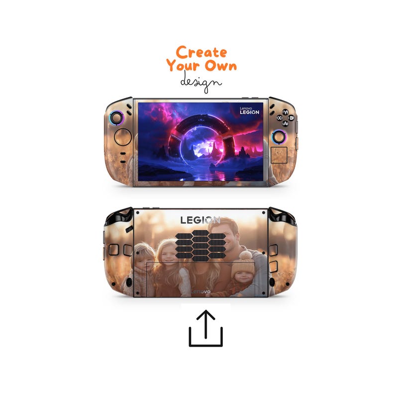 Custom Legion Go Skin, Personalized Console Wrap - Legion GO 2 ...