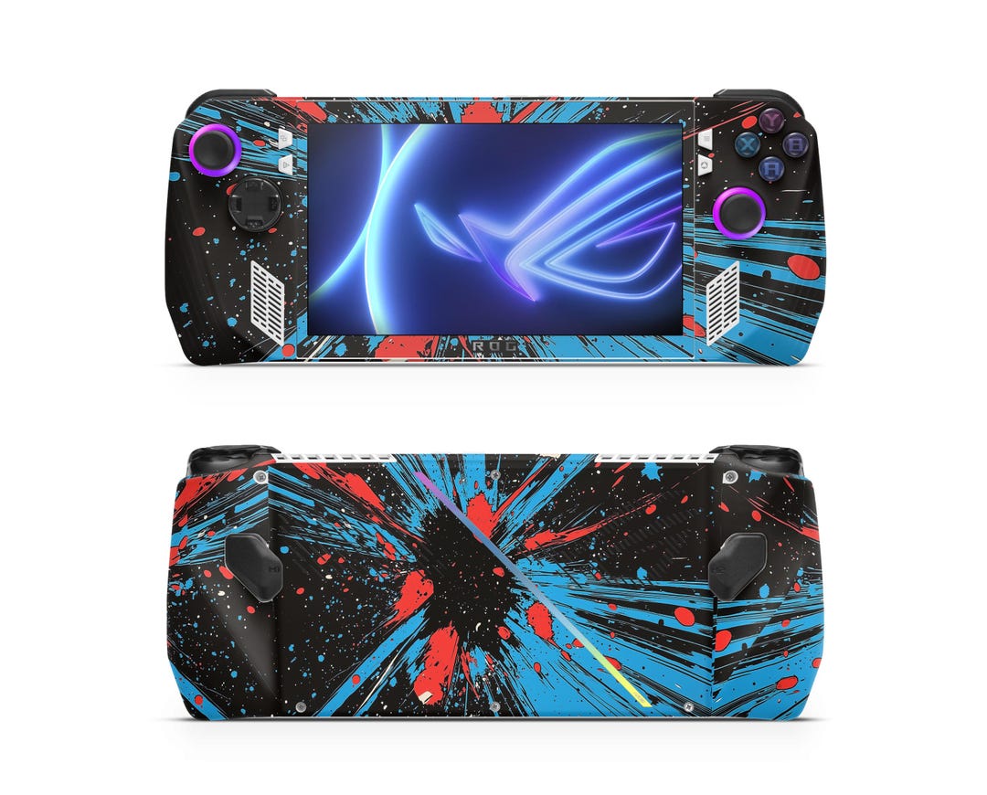 Ink Splash Asus ROG Ally Skin | Protective ROG Ally Console Wrap ...