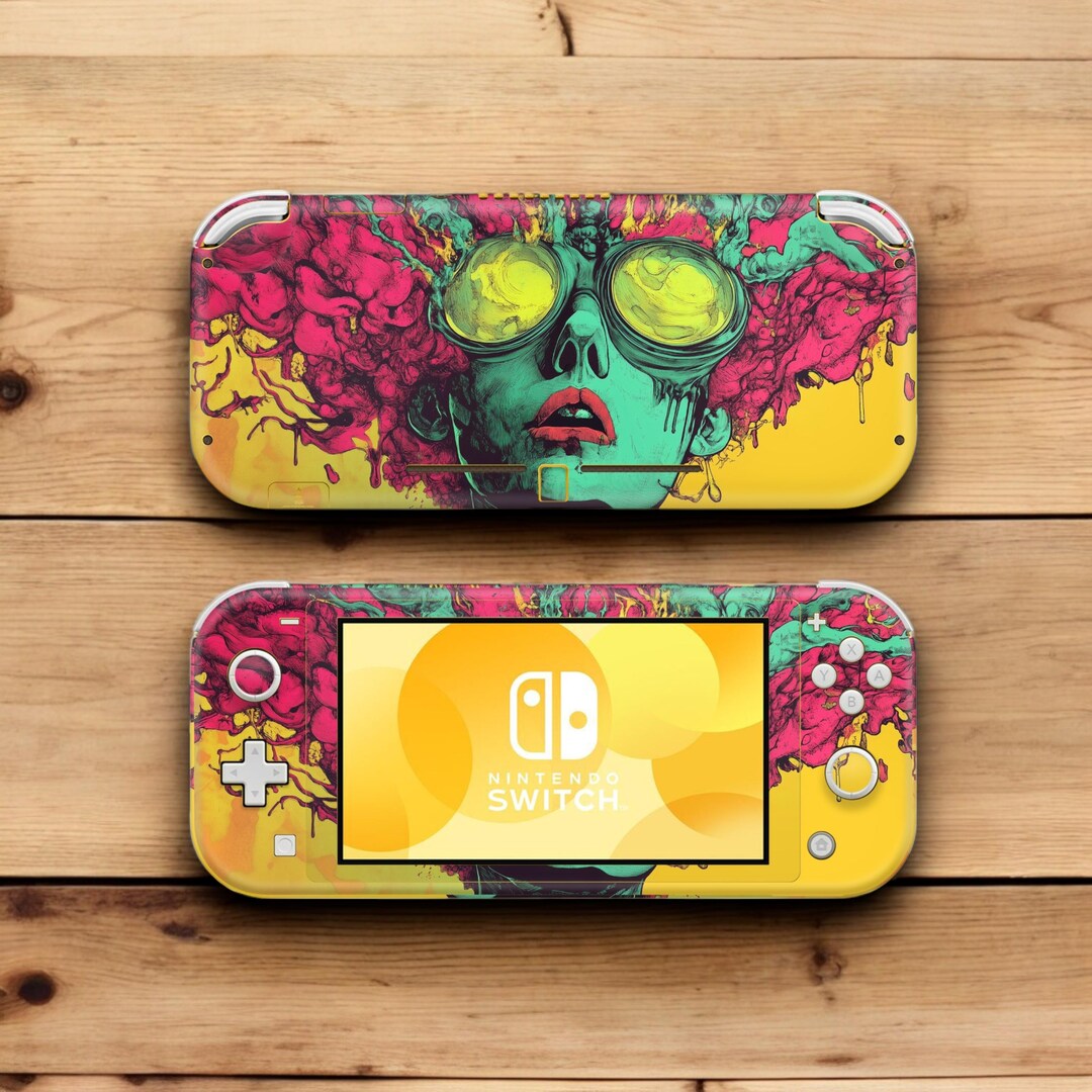 Punk Style Nintendo Switch Lite Skin, Nintendo Switch Lite Console ...