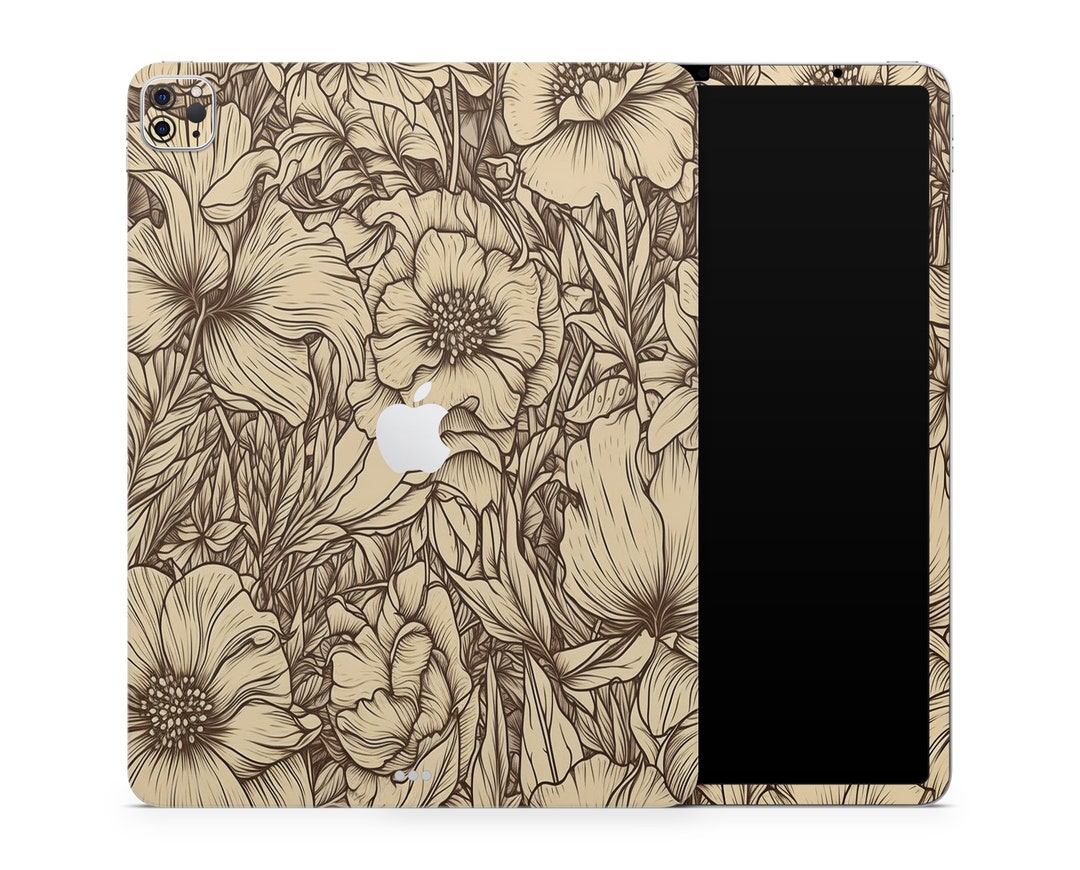 Vintage Floral Print Unique iPad Skin iPad Pro iPad Air - Etsy