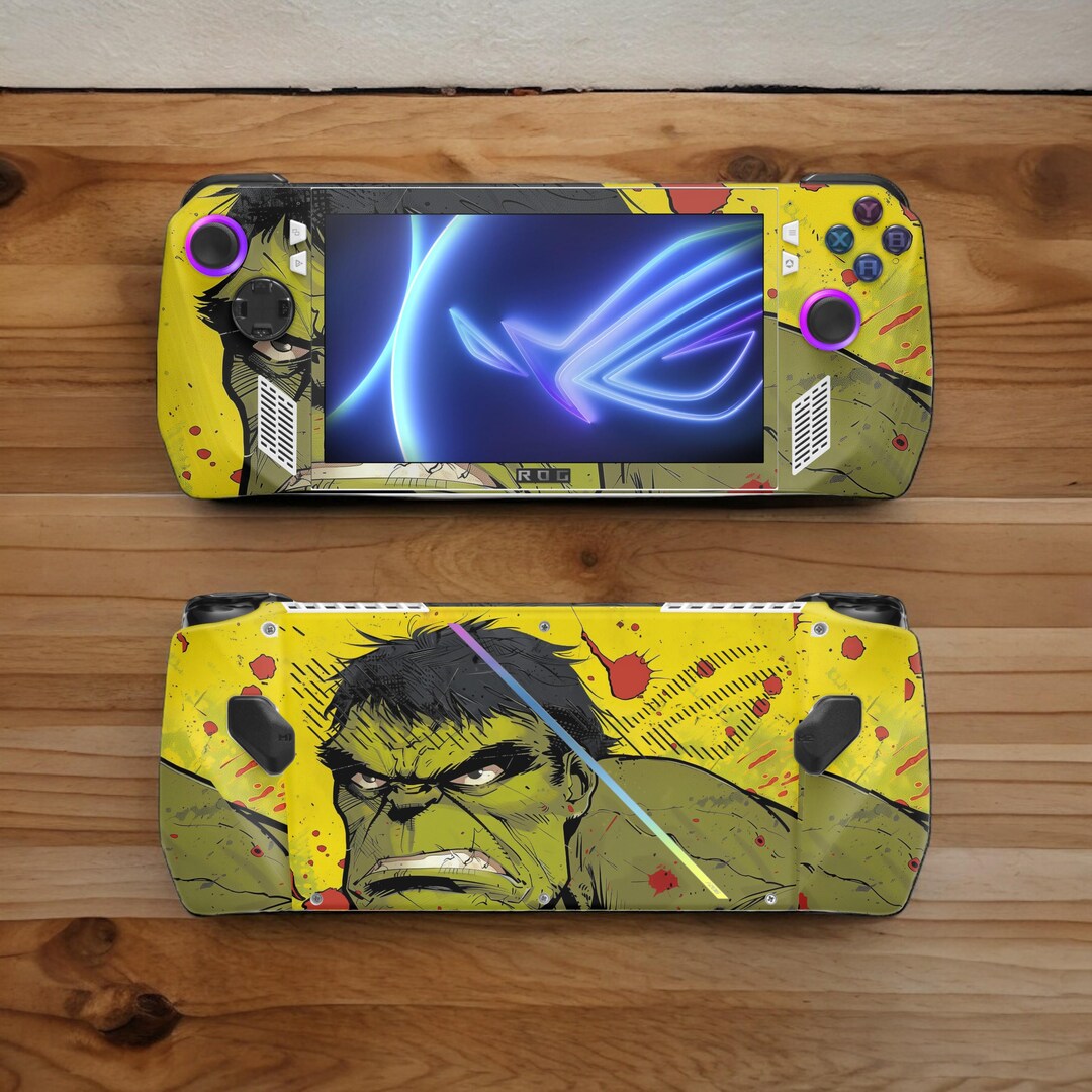 Comic Line Art Asus Rog Ally Skin, Protective Rog Ally Console Case ...