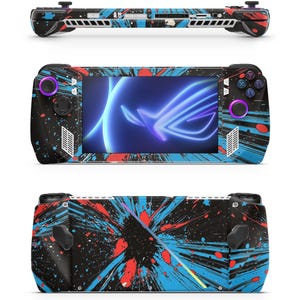 Ink Splash Asus ROG Ally Skin | Protective ROG Ally Console Wrap ...