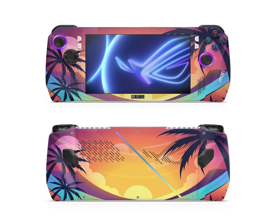 Summer Vibes Asus ROG Ally Skin, Custom Vinyl Sticker Wrap, Protective ...