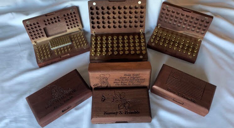 Personalized Walnut Ammo Box - Etsy