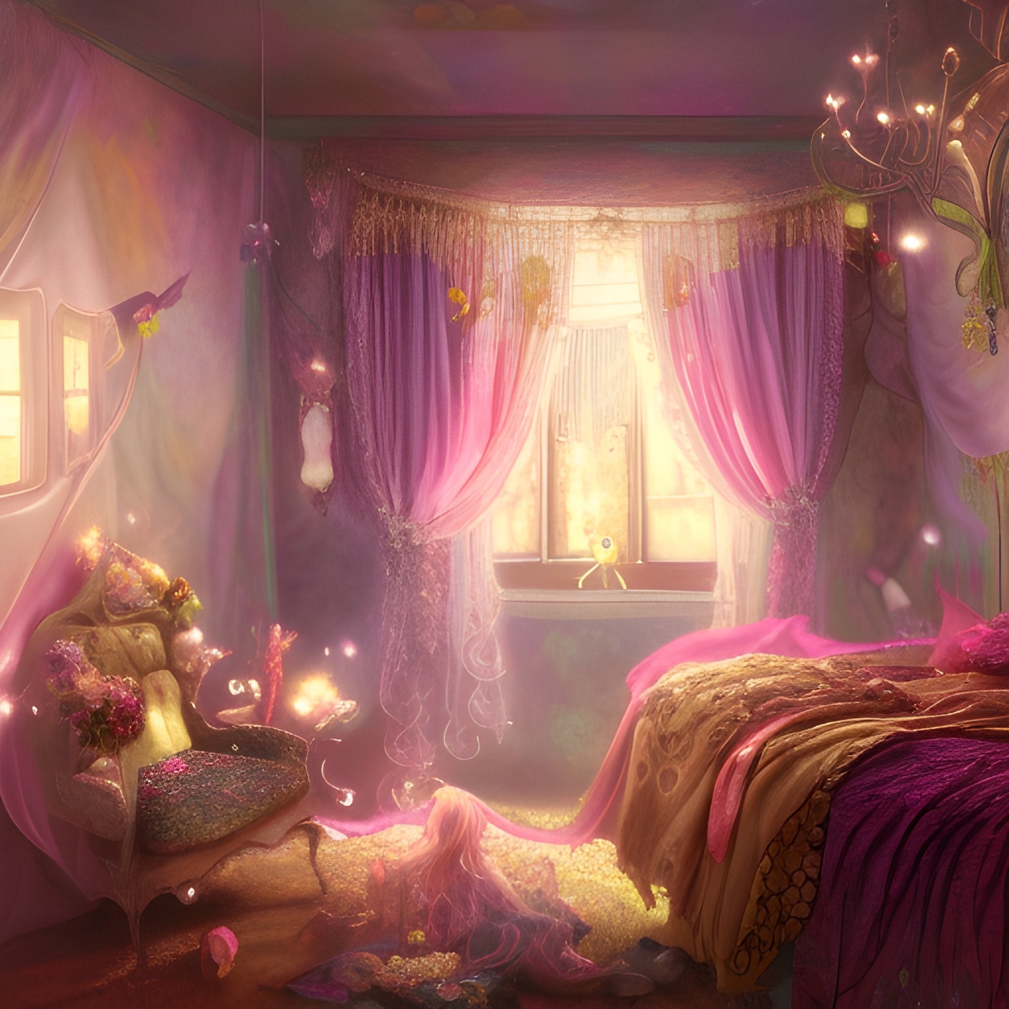 Medieval Princess Bedroom