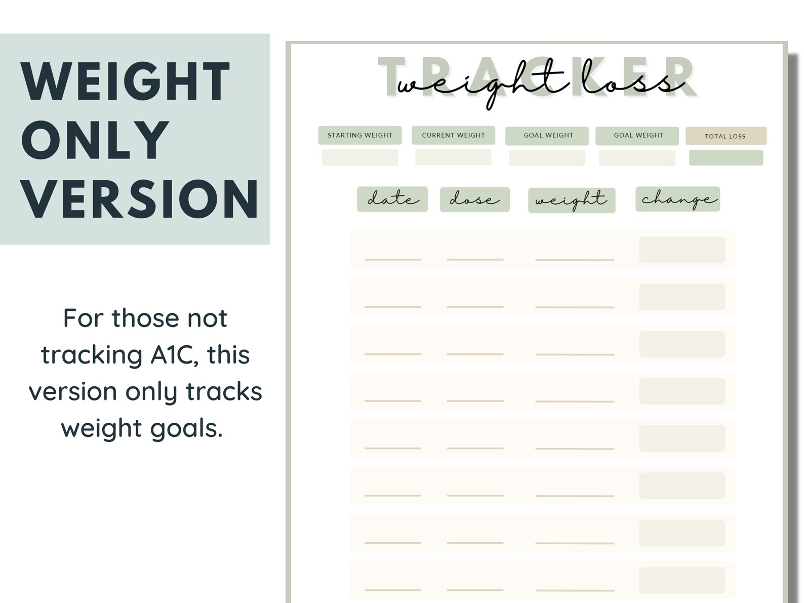 Injectable Weight Loss Tracker | Track Your Semaglutide Journey ...