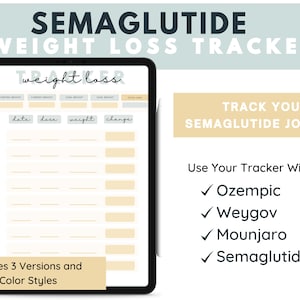 Injectable Weight Loss Tracker | Track Your Semaglutide Journey ...