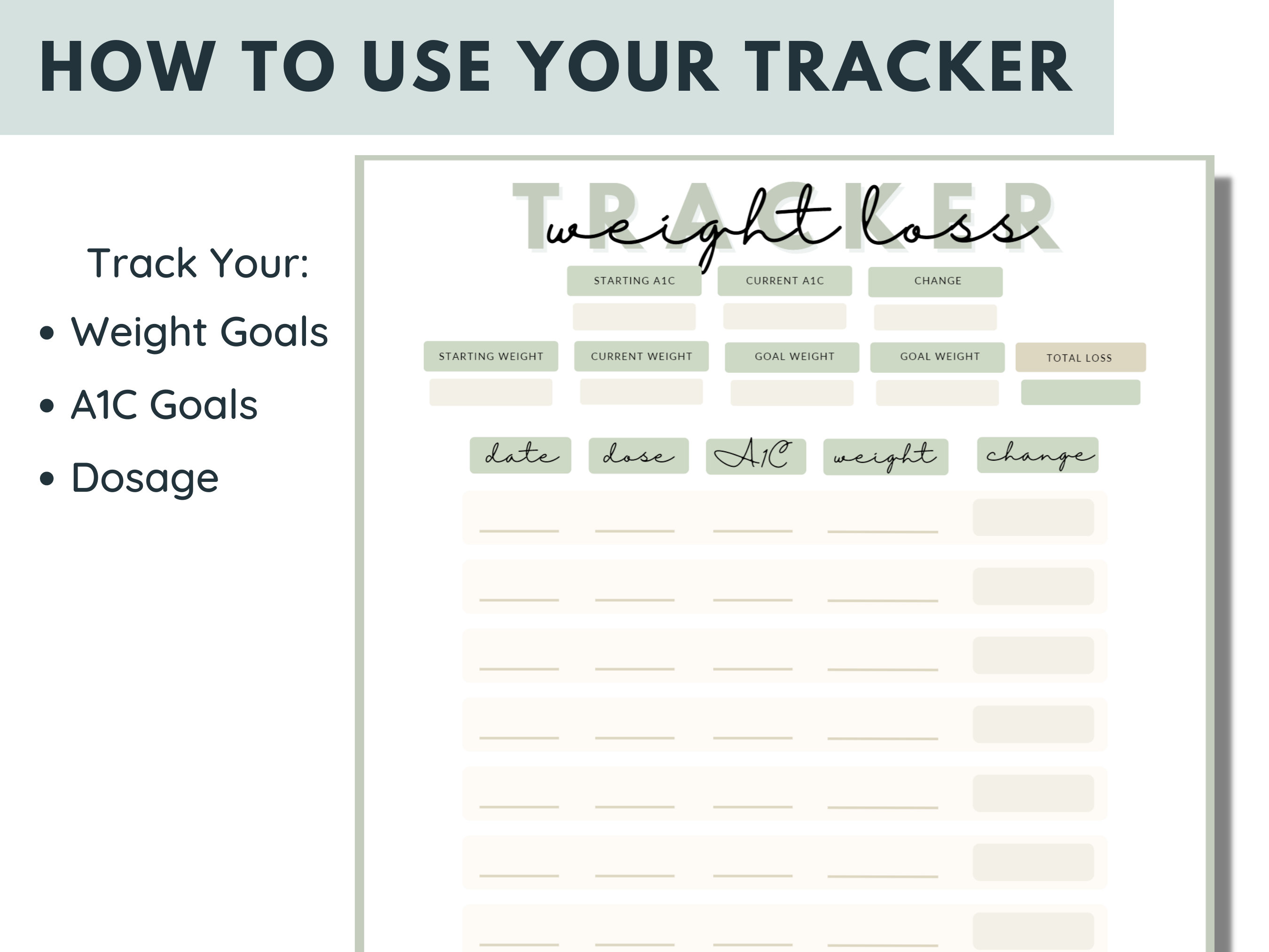 Injectable Weight Loss Tracker | Track Your Semaglutide Journey ...
