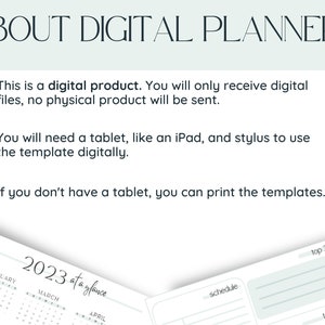2024 DIGITAL MONTHLY CALENDAR - Hyperlinked | iPad Calendar | Goodnotes ...