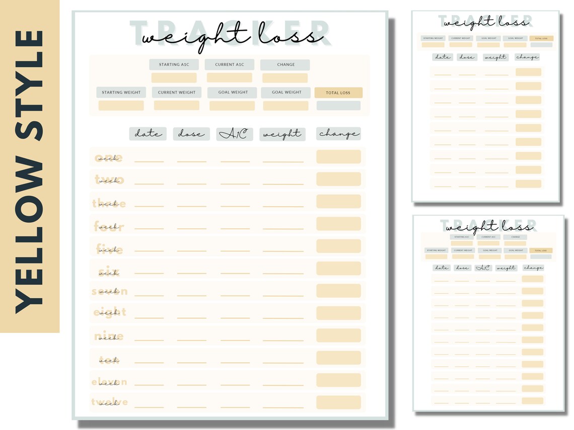 Injectable Weight Loss Tracker | Track Your Semaglutide Journey ...